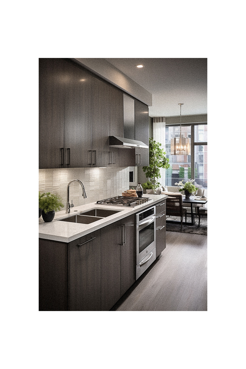 Valance Elegance: Modern Sink Window Revealed! - Quiet Minimal
