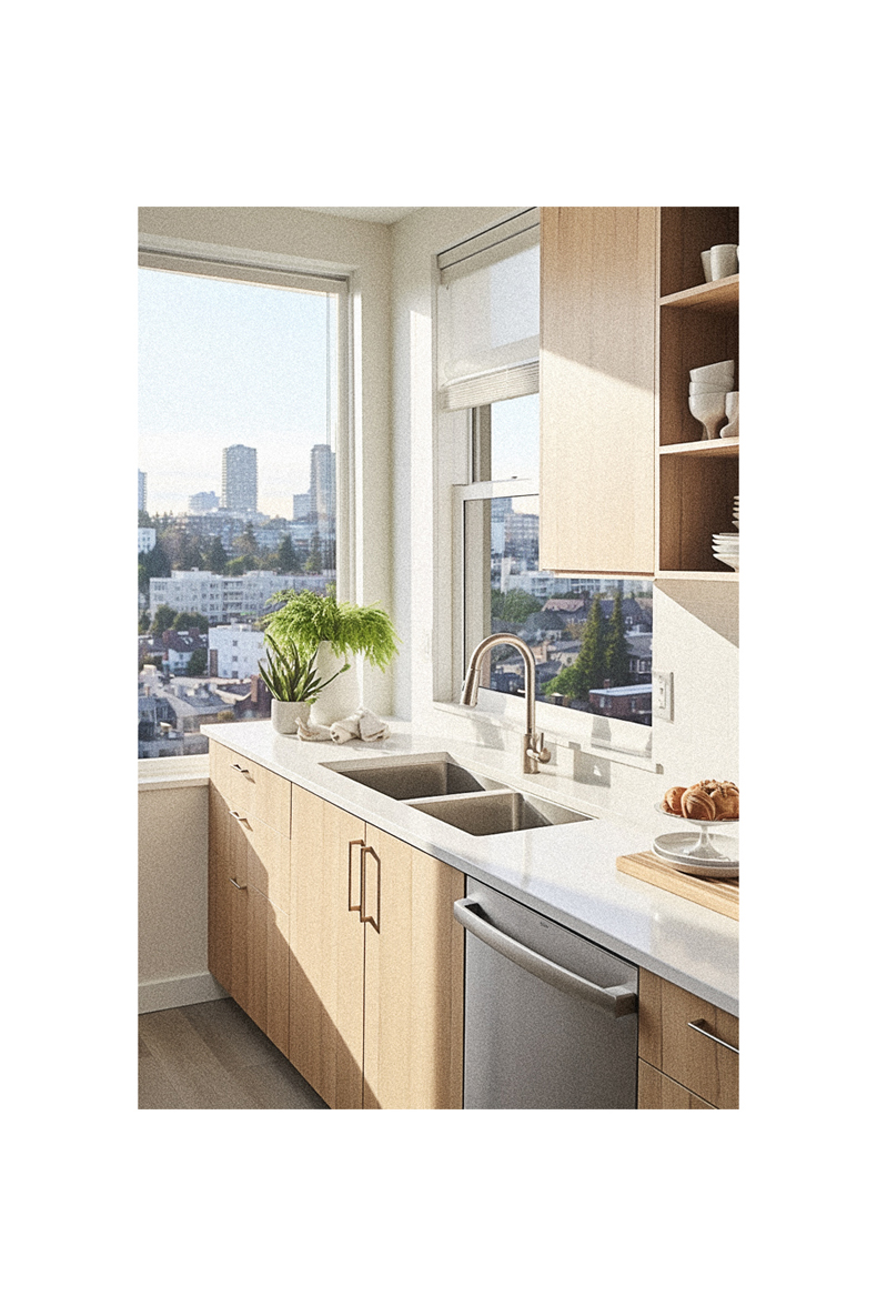 Reinvent Kitchens: Fresh Window-Over-Sink Designs! - Quiet Minimal