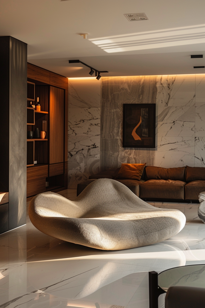 The Sculptural Softness: Redefining the Organic Modern Sofa Designs ...