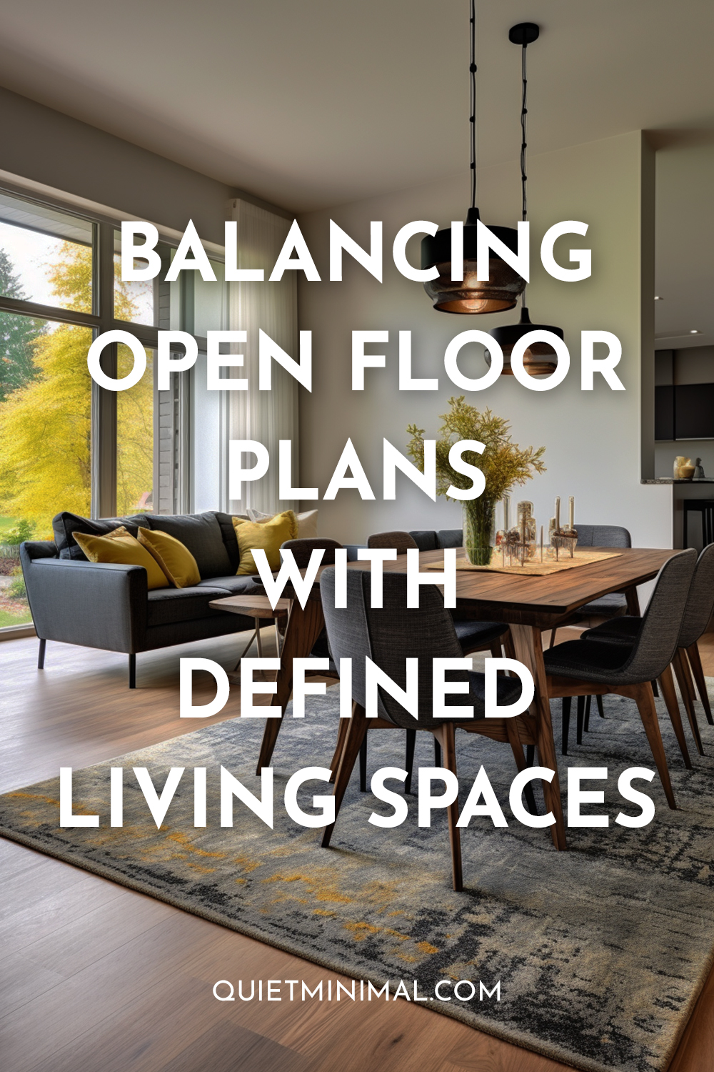 Balancing Open Floor Plans: Easy Tips for Defined Living Spaces - Quiet ...