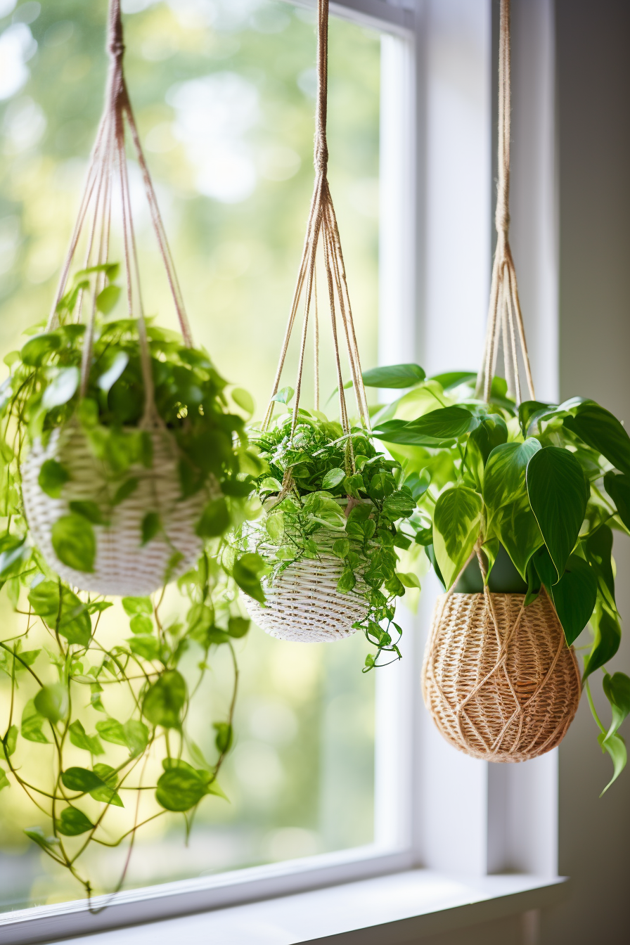 Ceiling Hanging Planter Ideas: Plant Care and Selection Tips - Quiet ...