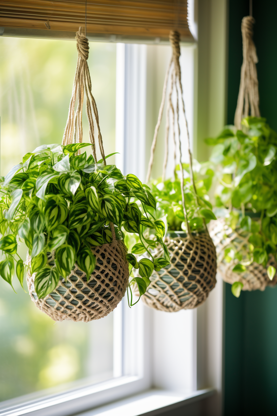 Ceiling Hanging Planter Ideas: Plant Care and Selection Tips - Quiet ...