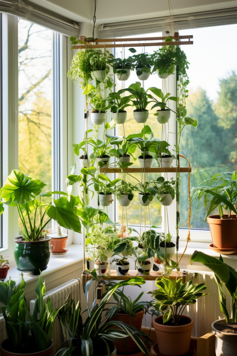 Pulley Systems for Ceiling Plants: Easy Maintenance Solutions - Quiet ...