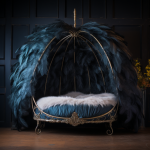 10 Dreamy Feather Canopy Cocoon Beds | Embracing the Quirky Appeal of ...