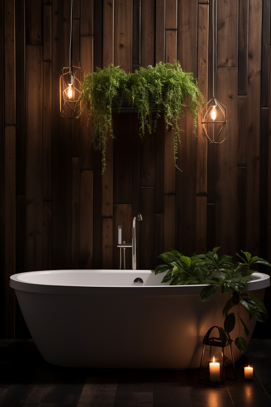 Embrace Timeless Charm with These 10 Rustic Black and Wood Bathroom ...