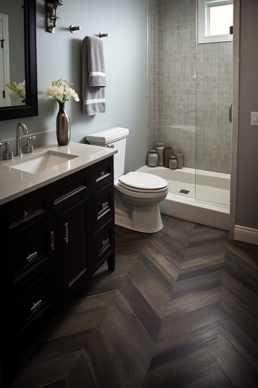 Embrace Timeless Charm with These 10 Rustic Black and Wood Bathroom ...