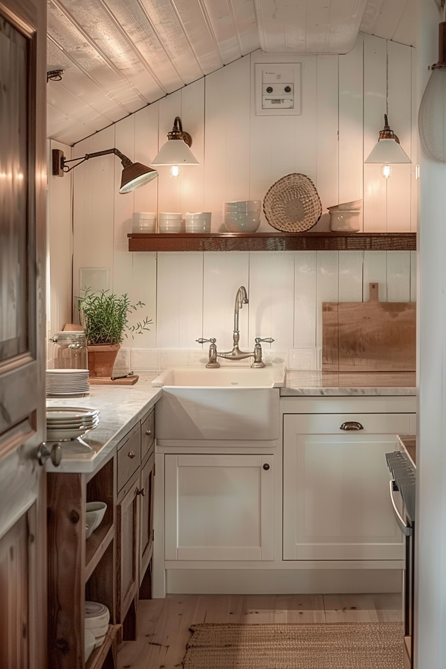 20+ Charming Cottage Kitchen Design Ideas for Small Spaces - Quiet Minimal