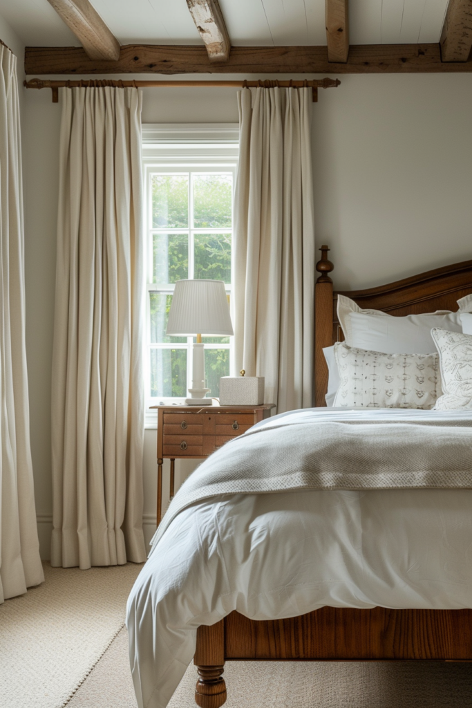56 Simple and Modern English Country Cottage Bedroom Ideas - Quiet Minimal
