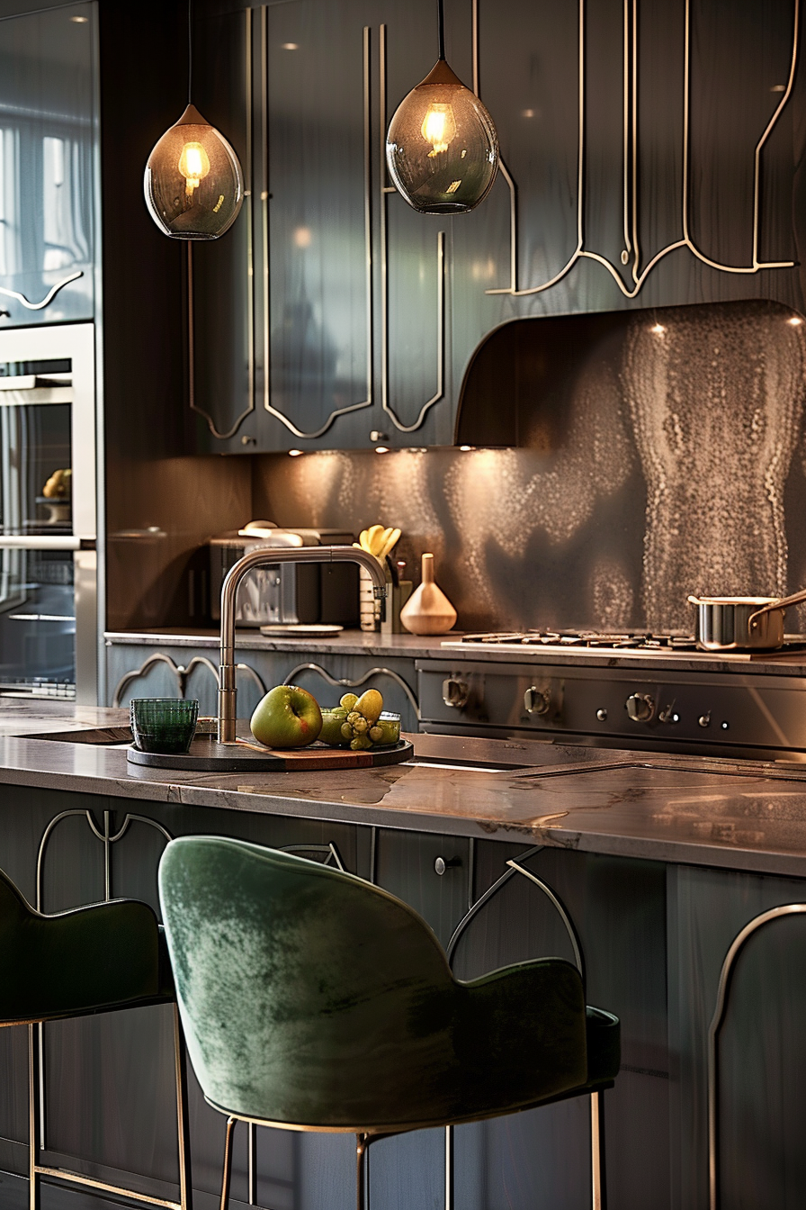Stunning Art Deco Kitchen Ideas for Your Home Renovation - Quiet Minimal