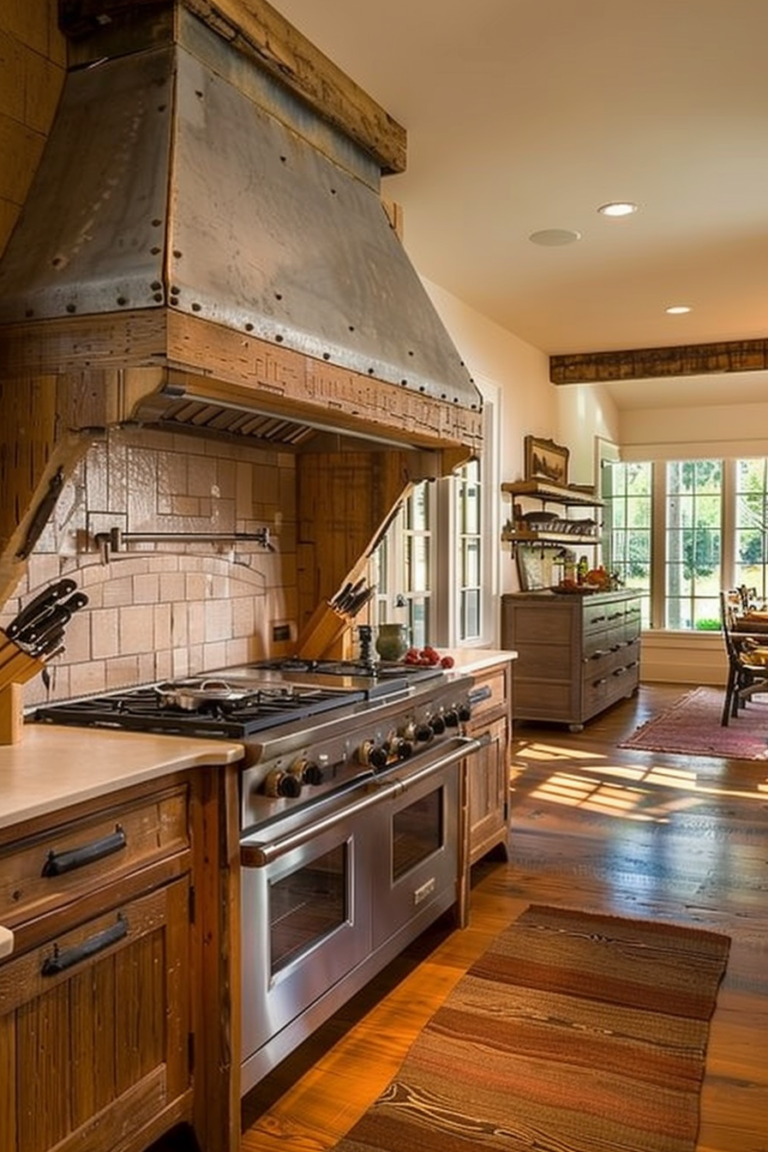 Add Functionality and Style with a Farmhouse Kitchen Range Hood - Quiet ...