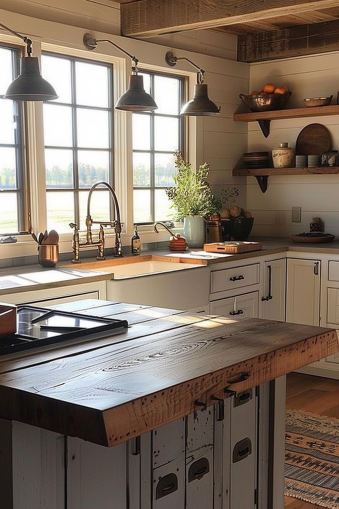 Choose the Perfect Countertops for Your Farmhouse Kitchen - Quiet Minimal