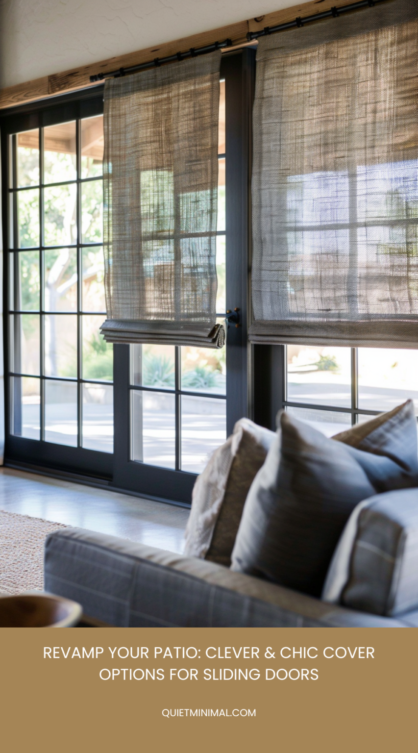 Creative Ways to Cover Sliding Patio Doors: Enhance Privacy and Style ...