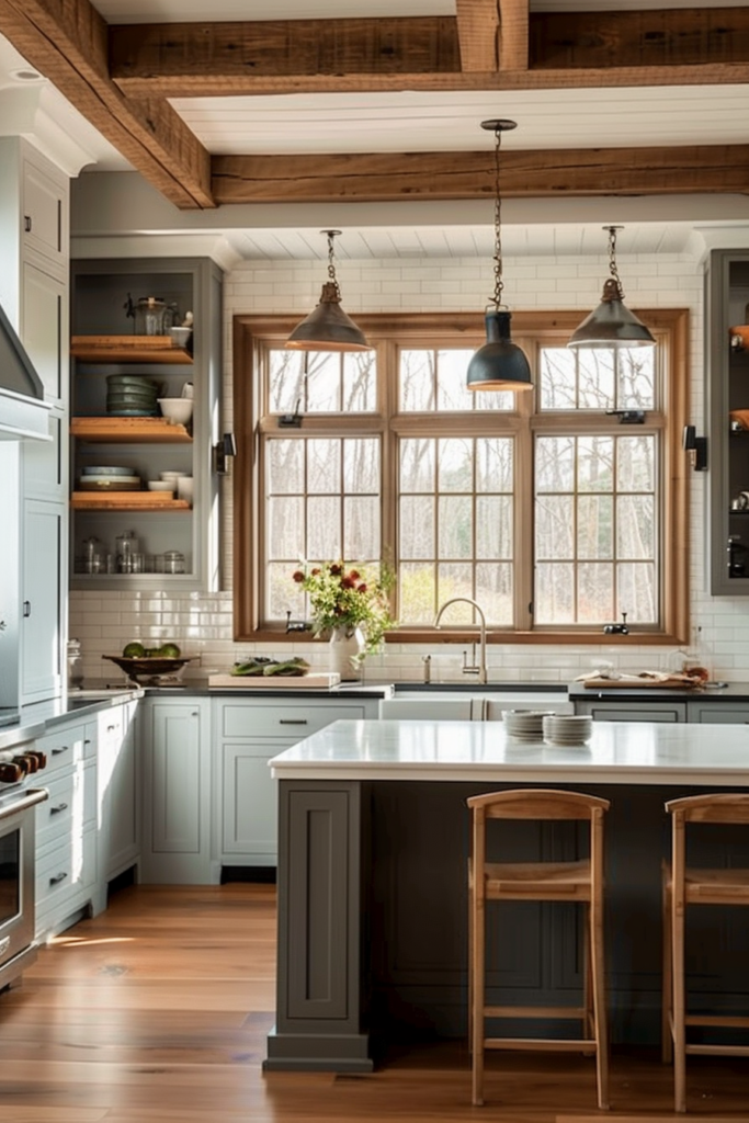 Explore Farmhouse Kitchen Color Schemes - Quiet Minimal