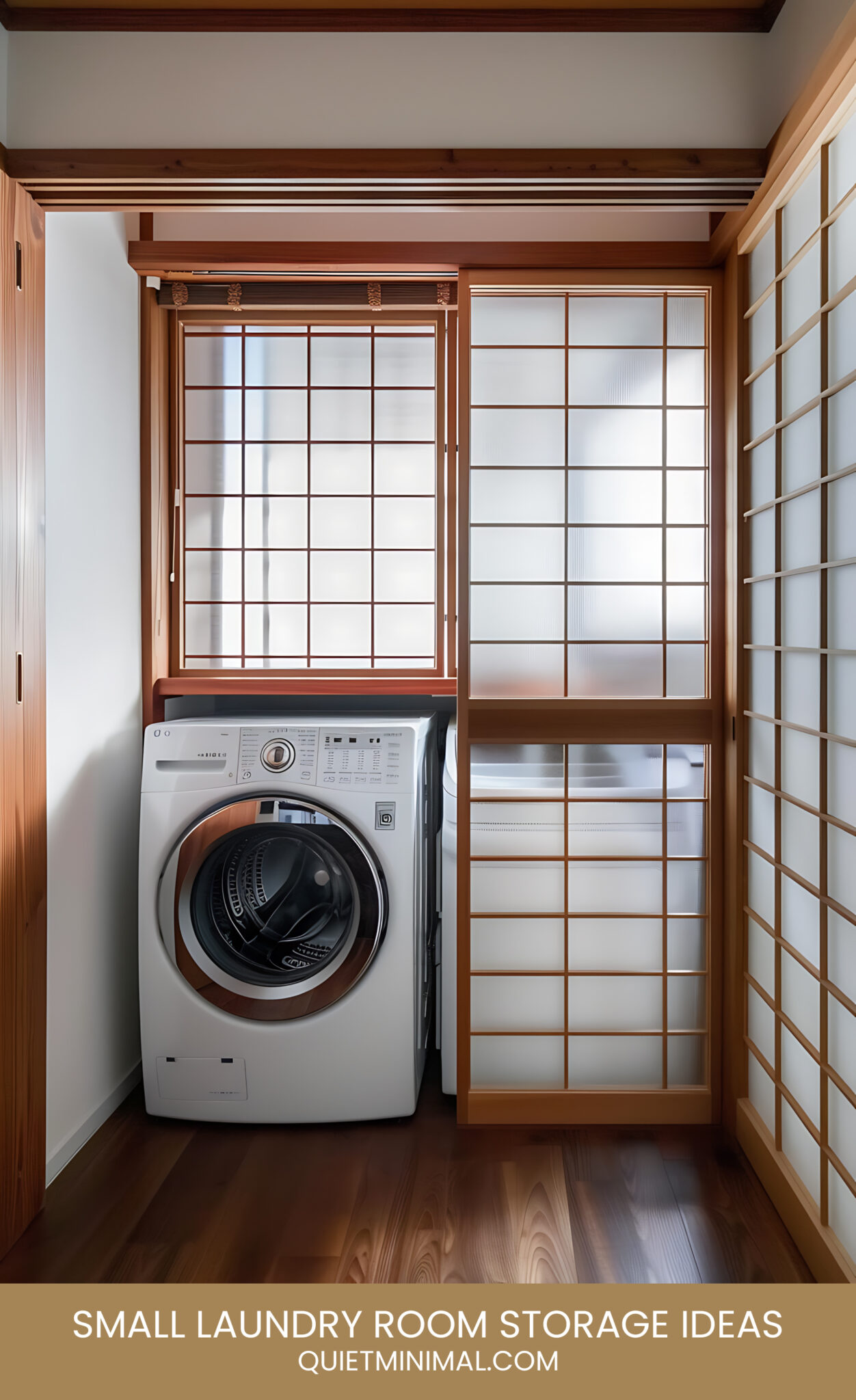 Small Laundry Room Storage Ideas: Organization Oasis - Quiet Minimal