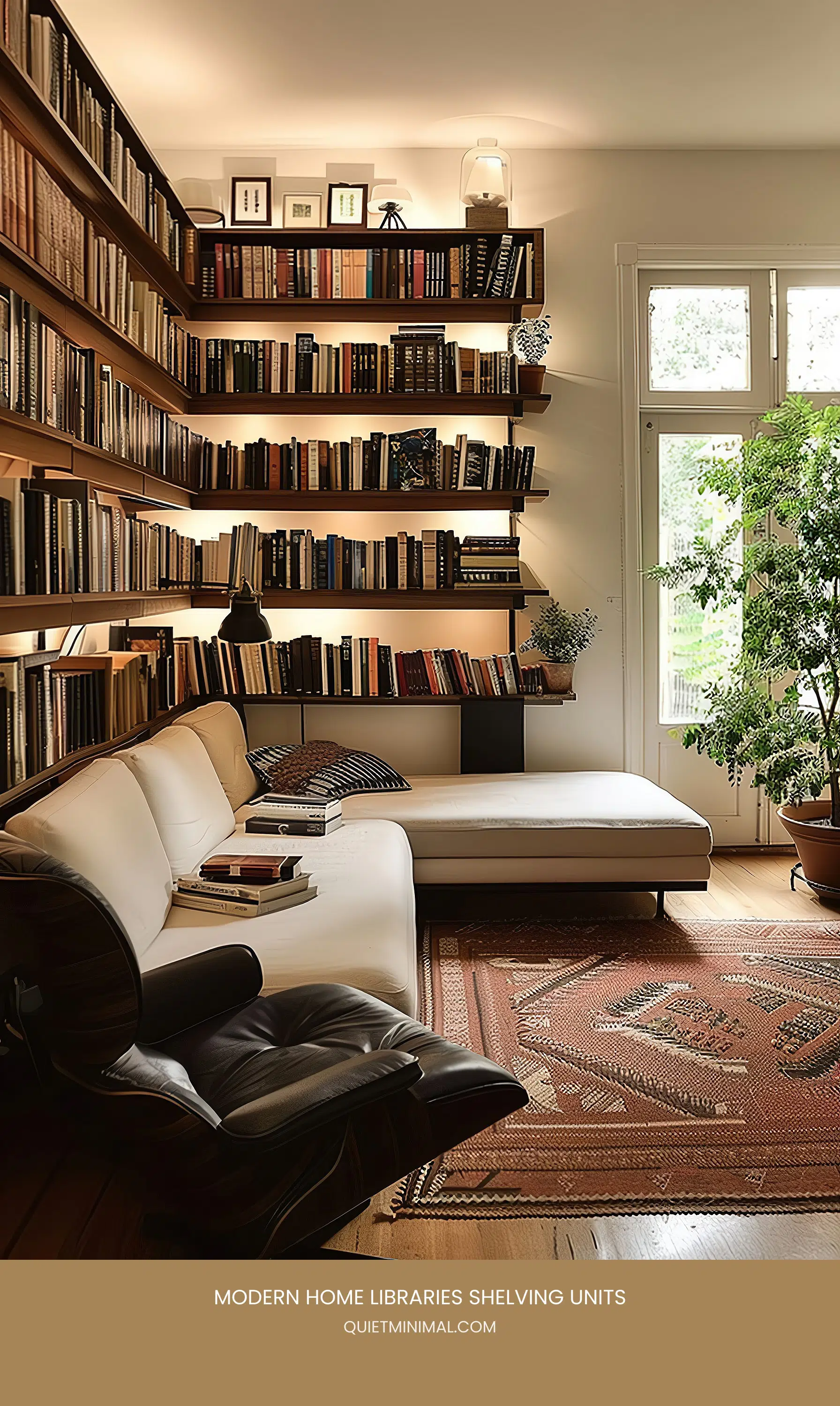 Trendy Shelving Units for Modern Home Libraries: Functional and ...