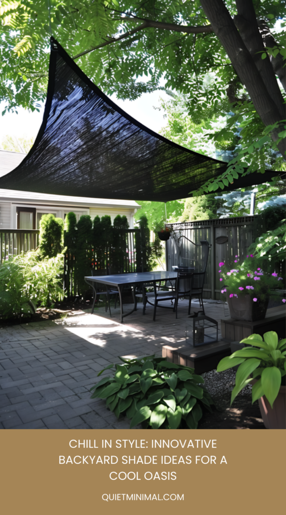 Backyard Shade Ideas: Cool and Comfortable - Quiet Minimal