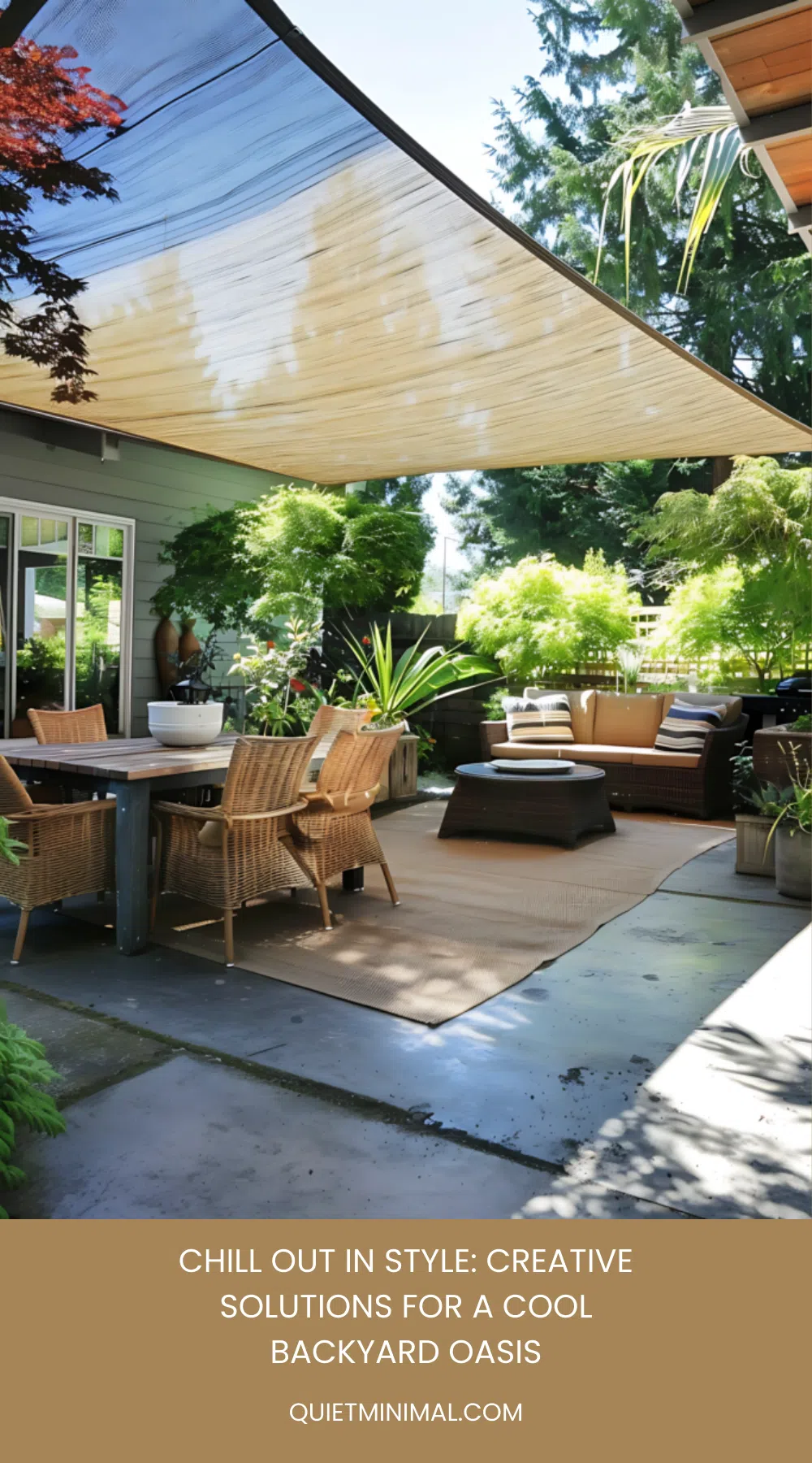 Backyard Shade Ideas: Cool and Comfortable - Quiet Minimal