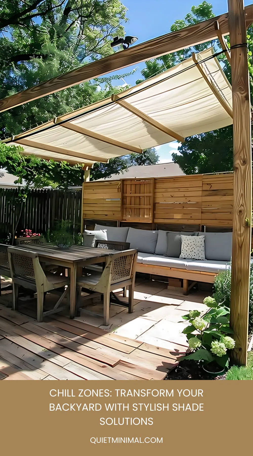 Backyard Shade Ideas: Cool and Comfortable - Quiet Minimal