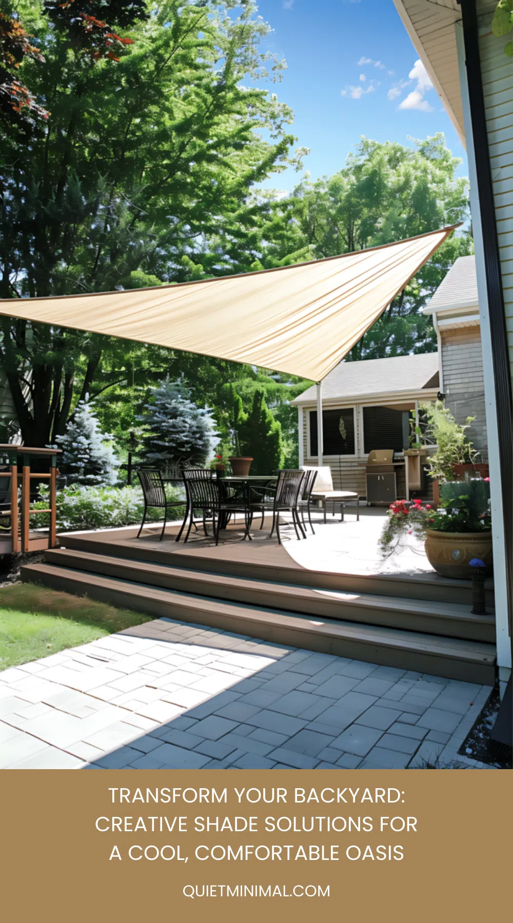 Backyard Shade Ideas: Cool and Comfortable - Quiet Minimal