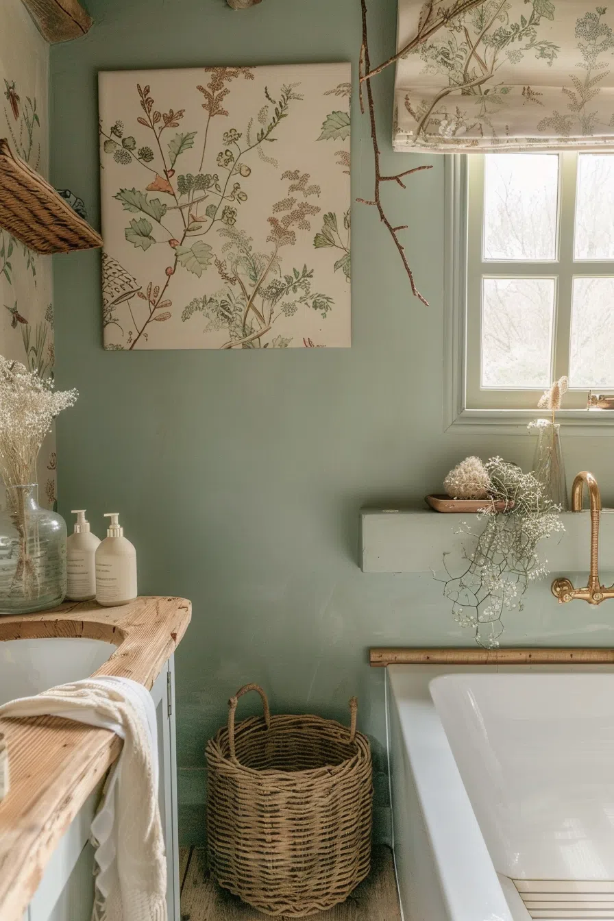 Cottagecore Bathroom Design Ideas - Quiet Minimal