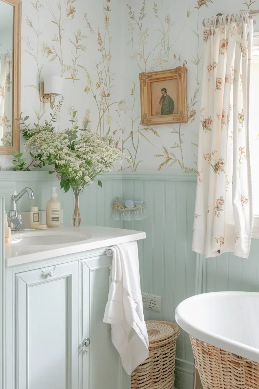 Cottagecore Bathroom Design Ideas - Quiet Minimal