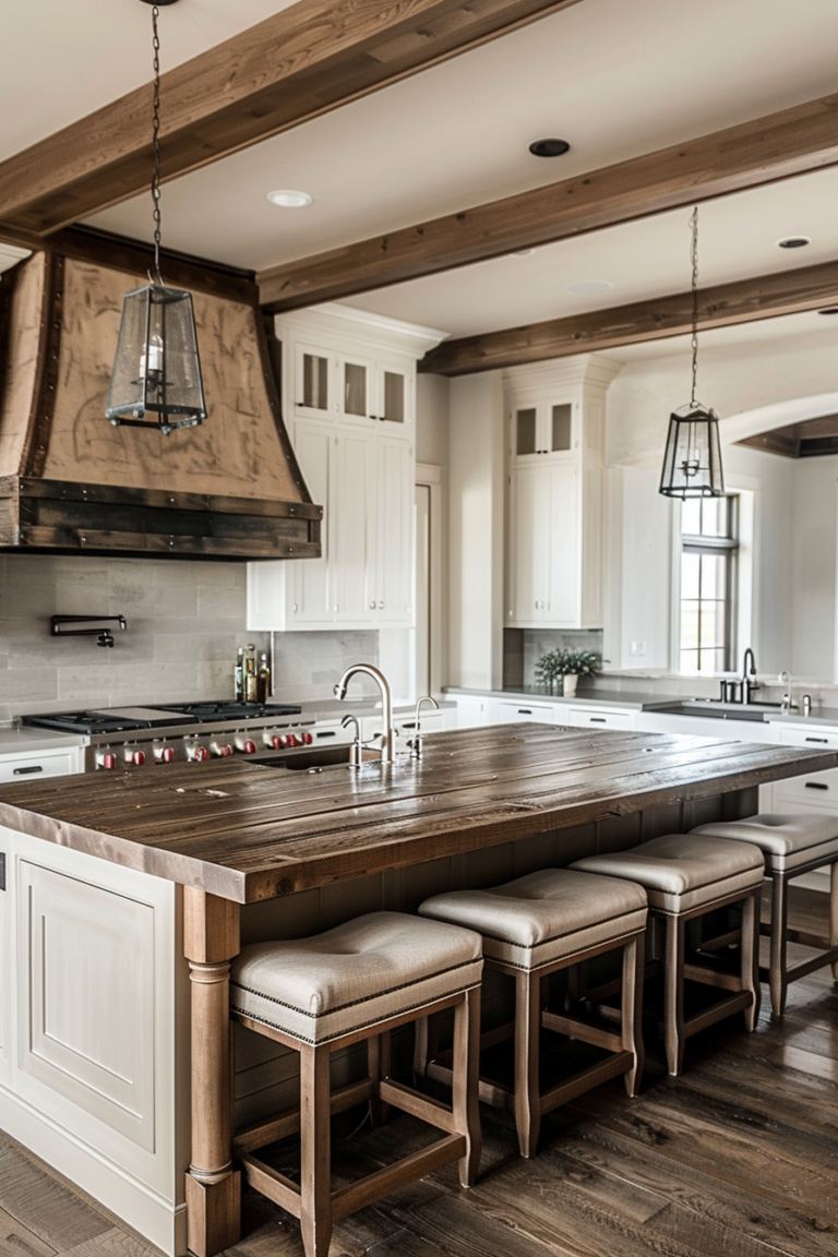 Farmhouse Kitchen Island Ideas - Quiet Minimal