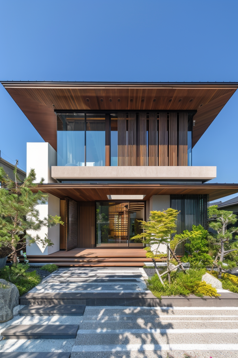 Modern Japanese House: Minimalist and Harmonious - Quiet Minimal