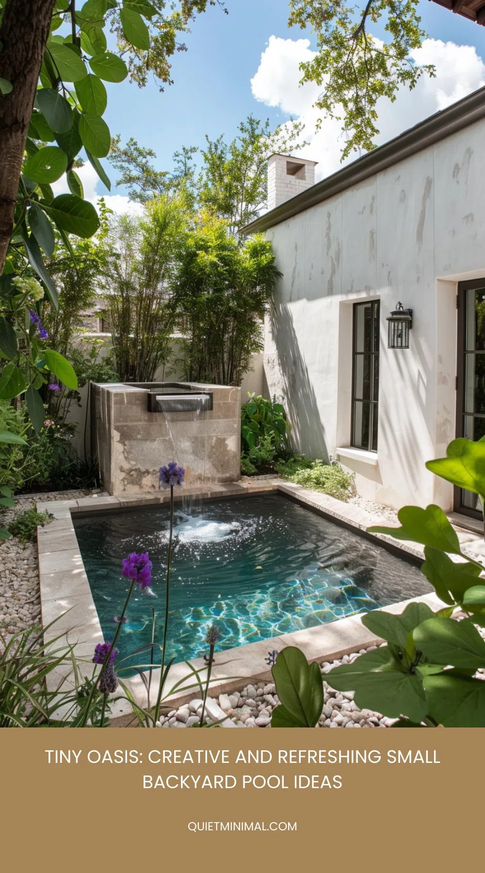 Small Backyard Pool Ideas: Refreshing Designs - Quiet Minimal