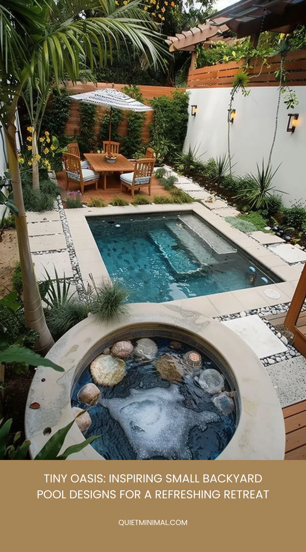 Small Backyard Pool Ideas: Refreshing Designs - Quiet Minimal