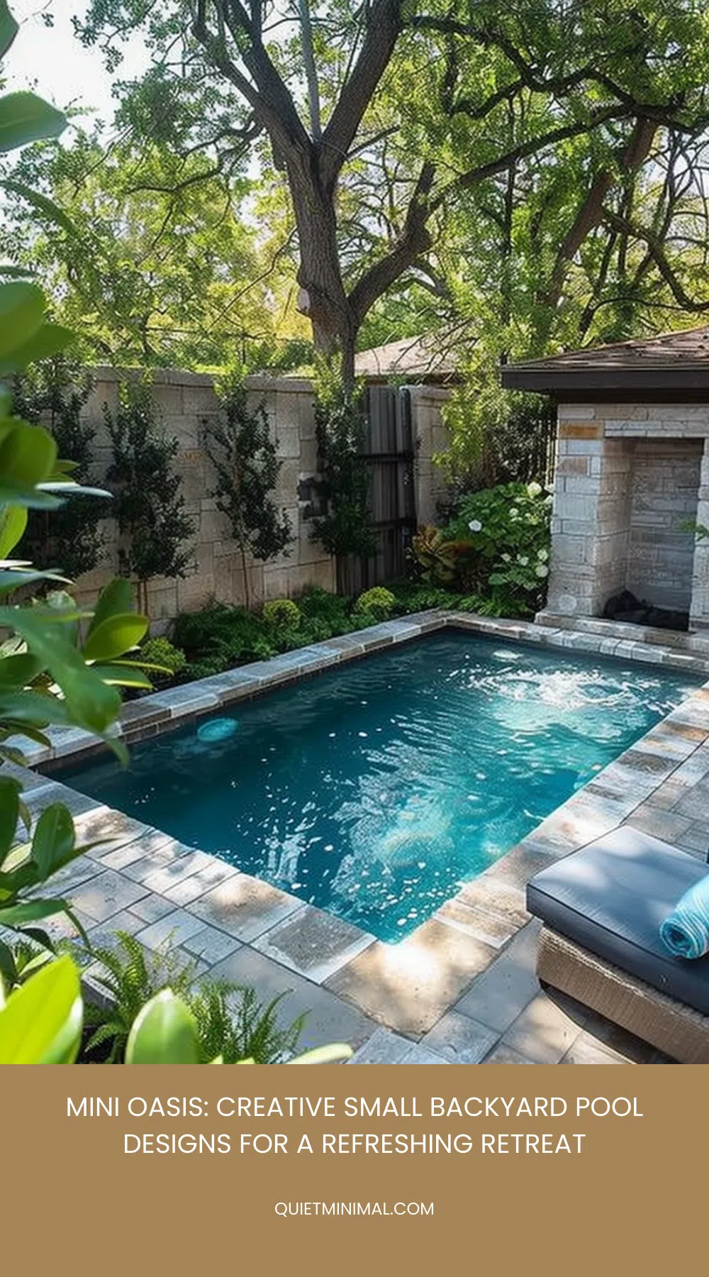 Small Backyard Pool Ideas: Refreshing Designs - Quiet Minimal