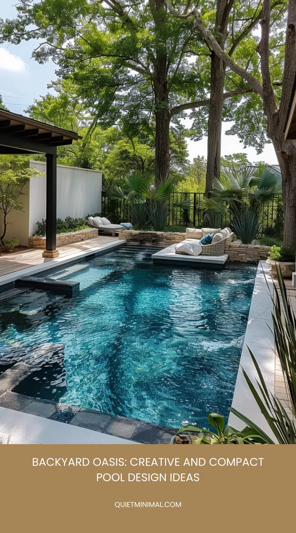 Small Backyard Pool Ideas: Refreshing Designs - Quiet Minimal