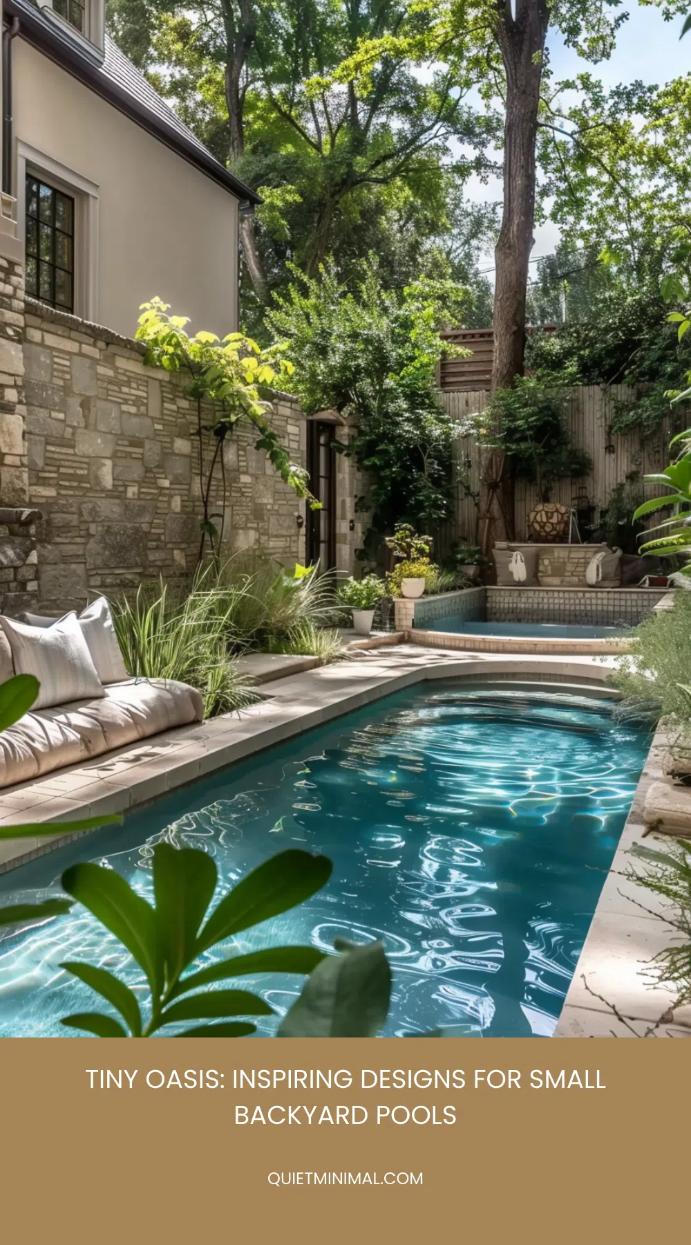 Small Backyard Pool Ideas: Refreshing Designs - Quiet Minimal