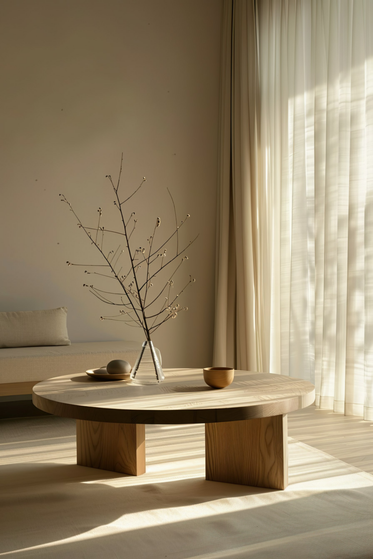 Japandi Table: The Centerpiece of Minimalist Dining - Quiet Minimal