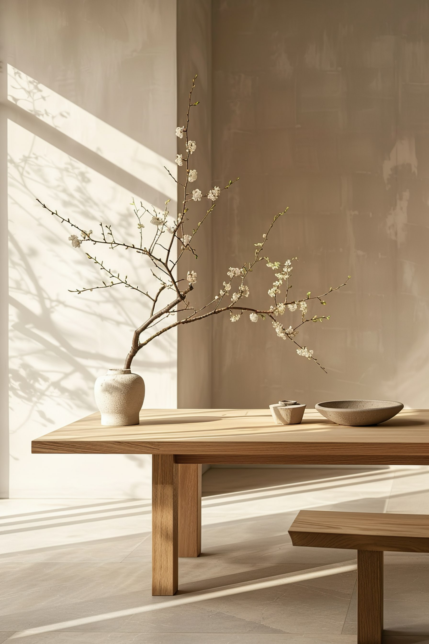 Japandi Table: The Centerpiece of Minimalist Dining - Quiet Minimal