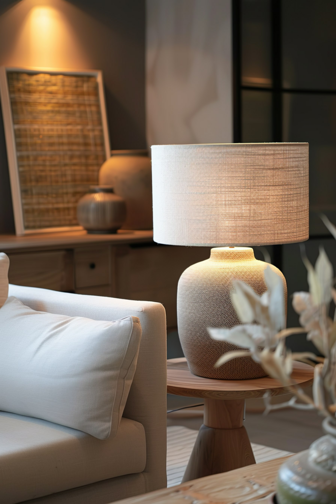 Japandi Table Lamp: Illuminating Your Home with Subtle Elegance - Quiet ...