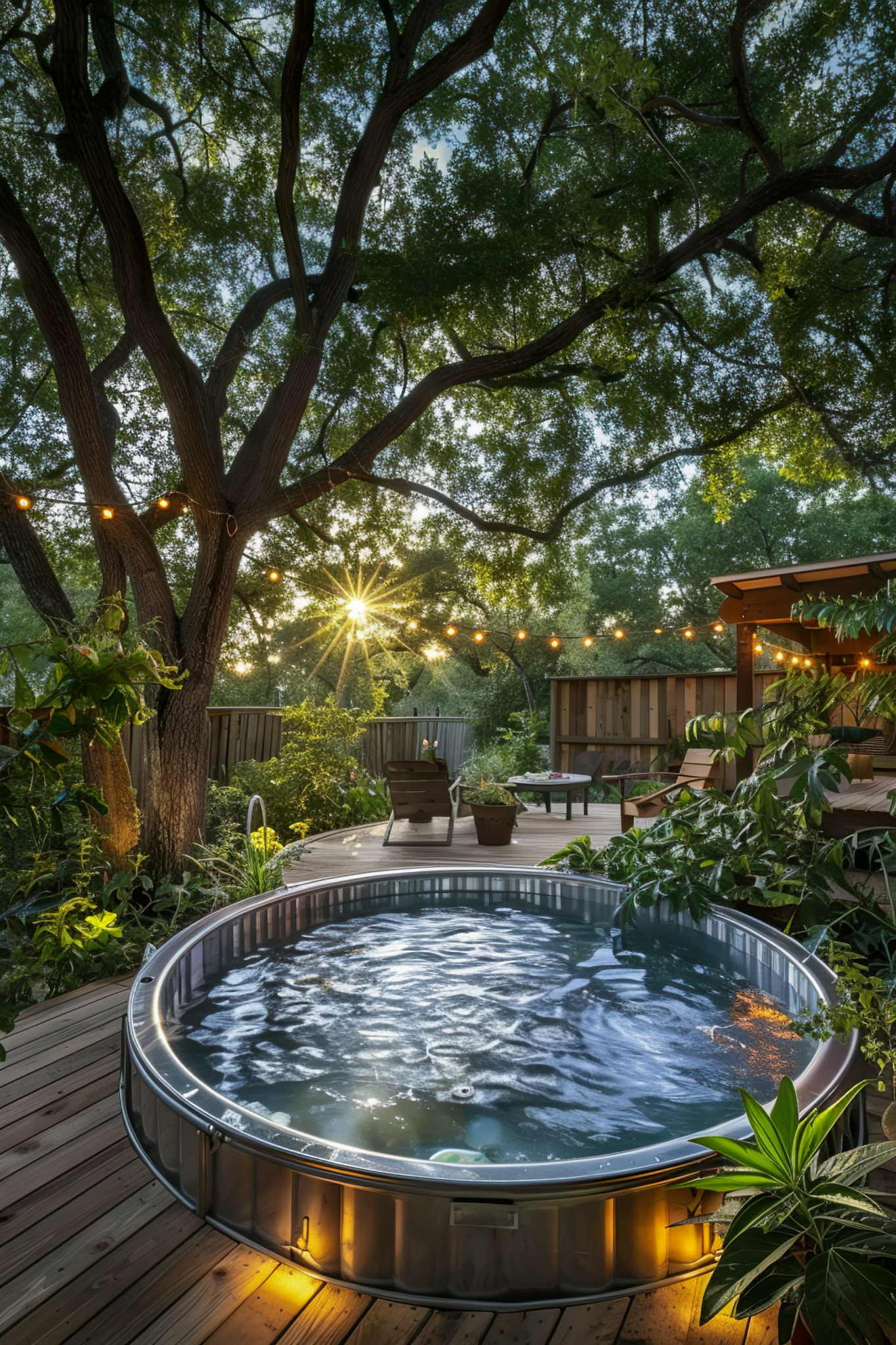 Stock Tank Pool Bench Ideas - Quiet Minimal