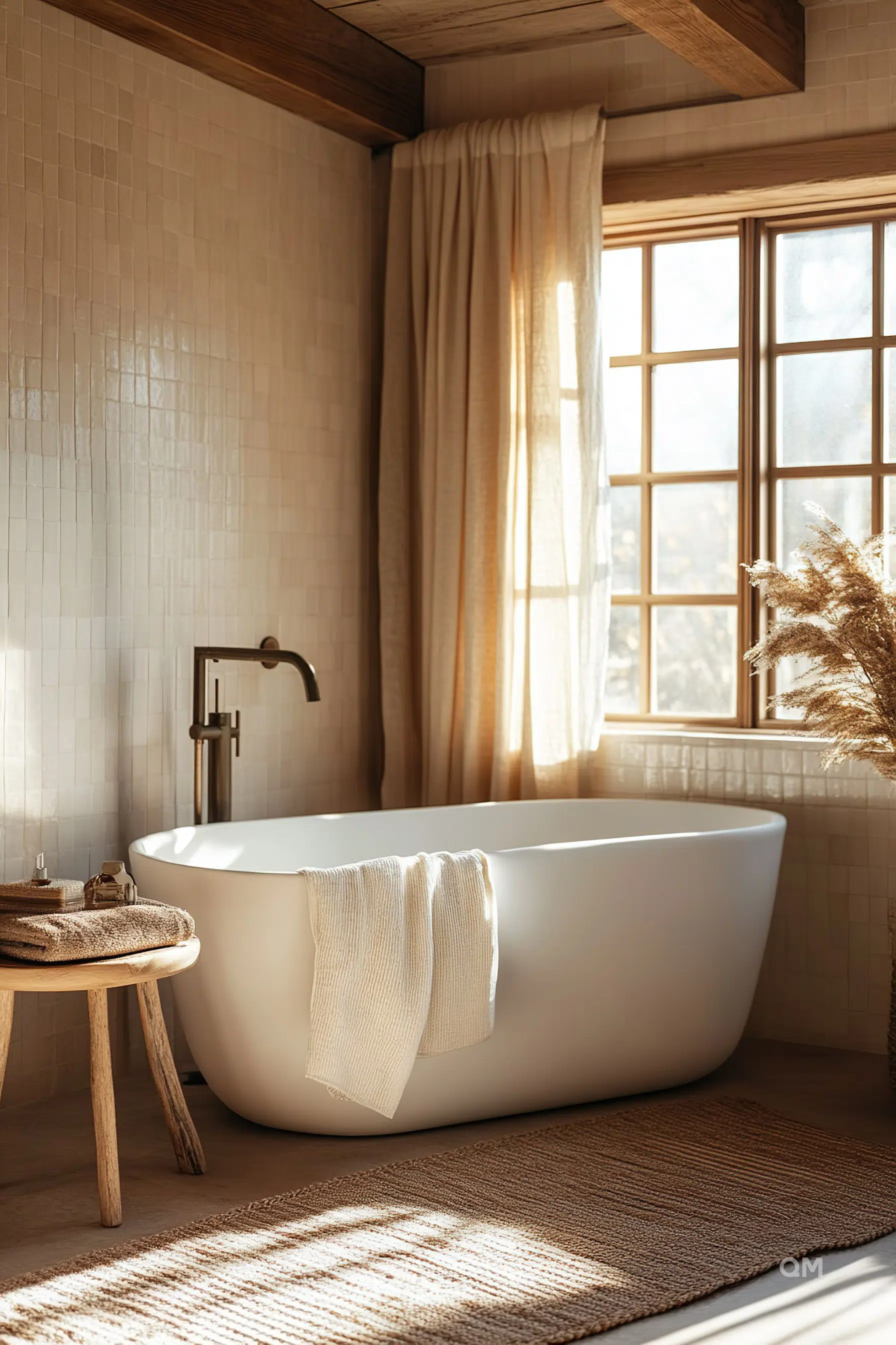Bathroom Fall Wall Decor: Autumnal Themes - Quiet Minimal