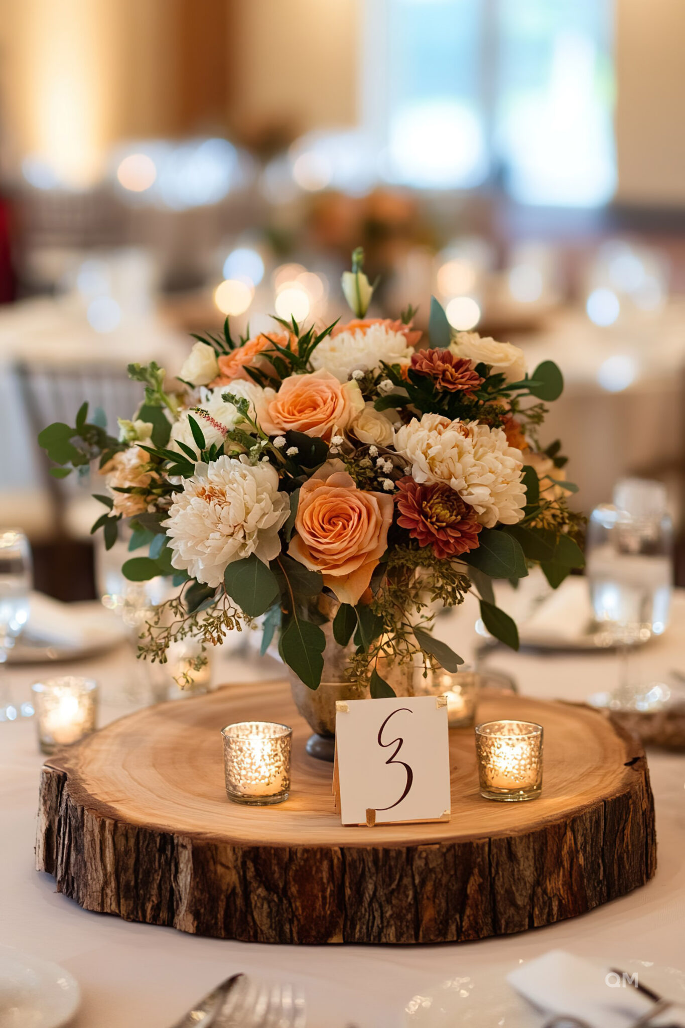 Fall Wedding Table Decorations: Elegant Settings - Quiet Minimal