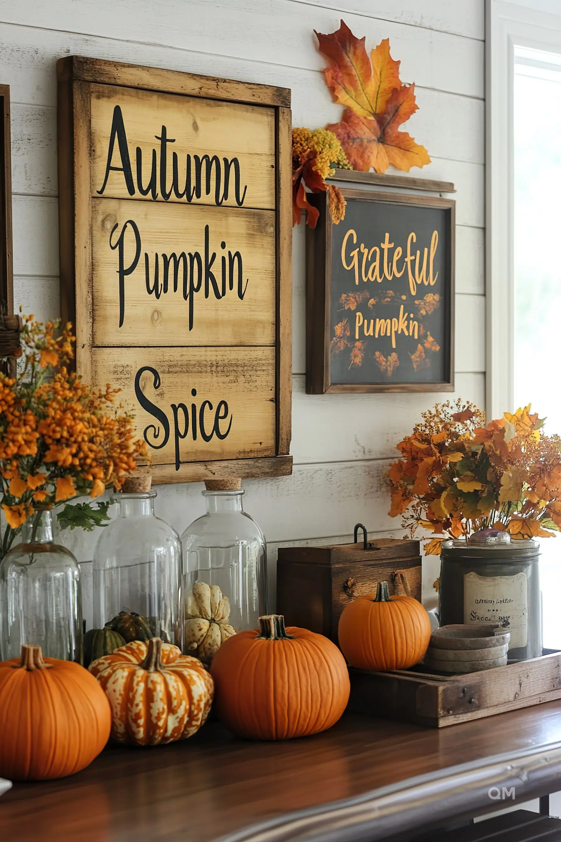 Kitchen Fall Wall Decor: Autumnal Touches - Quiet Minimal