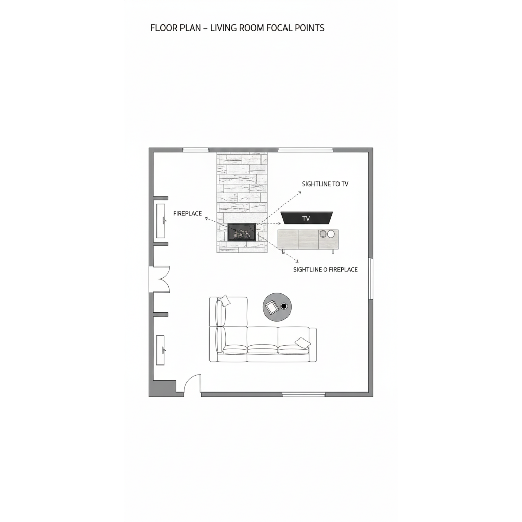 Layout Solutions for Rectangular Living Rooms (2D Plans Included ...