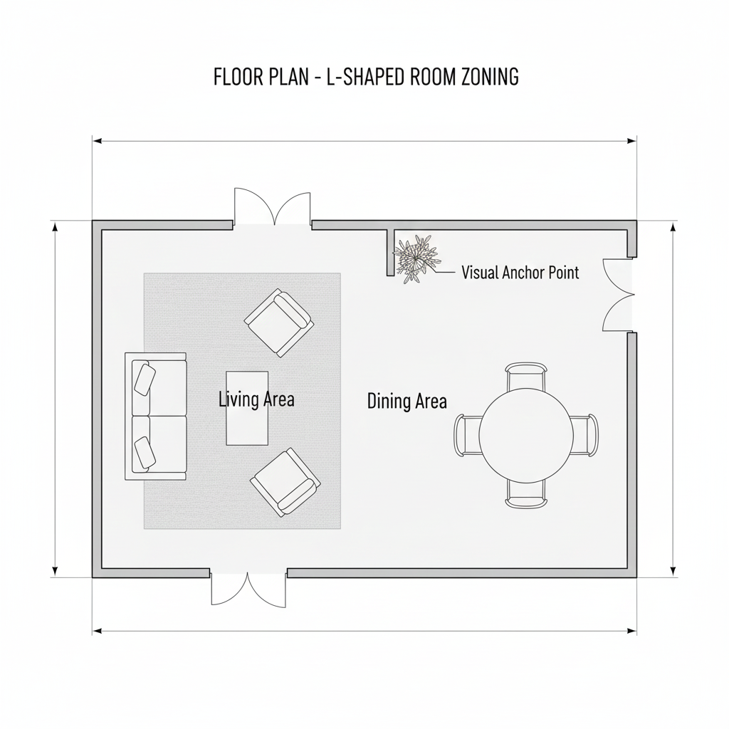 Layout Solutions for Rectangular Living Rooms (2D Plans Included ...