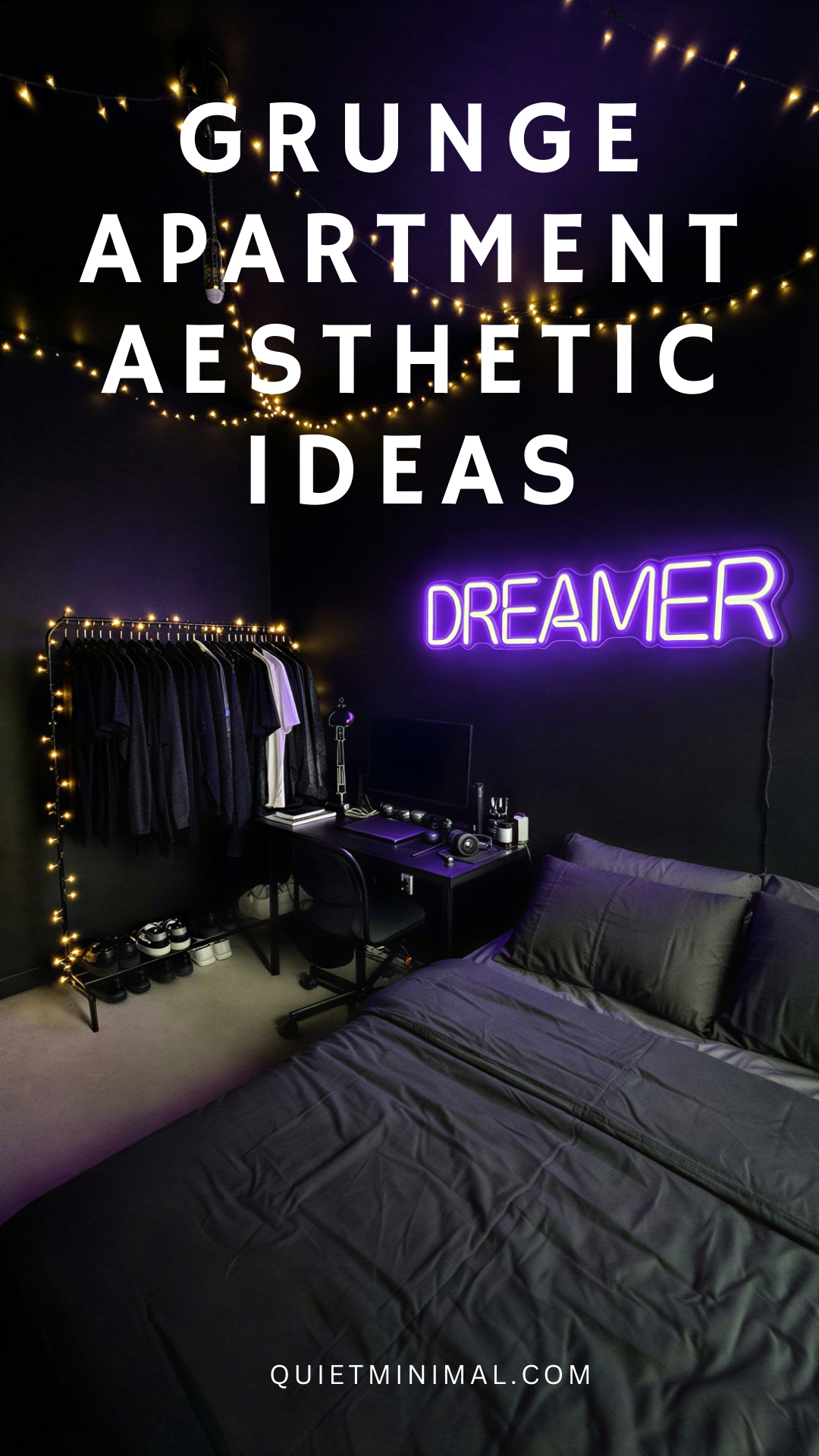 10 Grunge Apartment Aesthetic Ideas for a Cool, Curated Space - Quiet ...