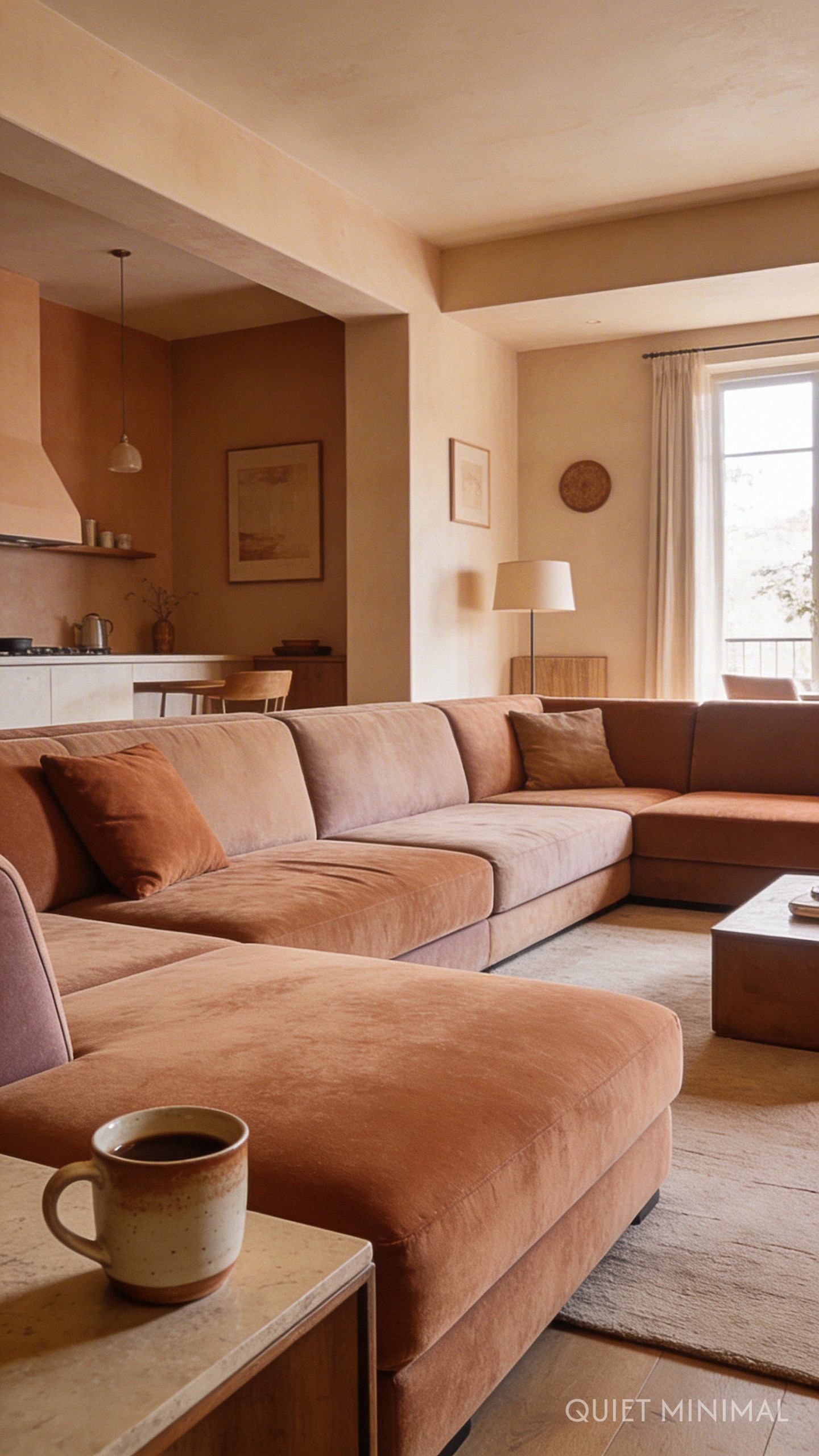 How Cozy Living Room Design Reduces Stress After Work? - Quiet Minimal