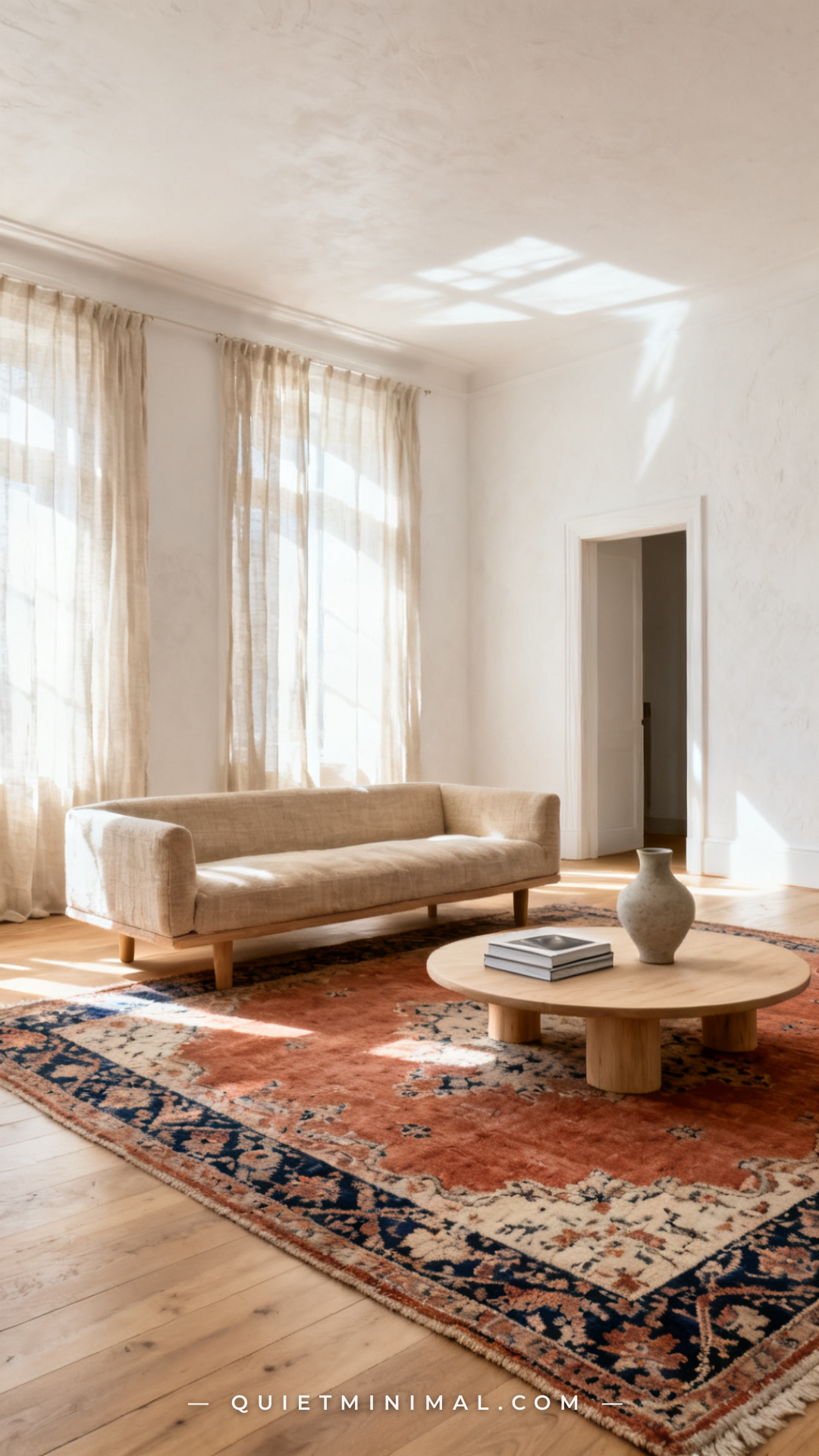 15 Antique Rug Living Room Ideas (And Exactly How to Style Each One ...