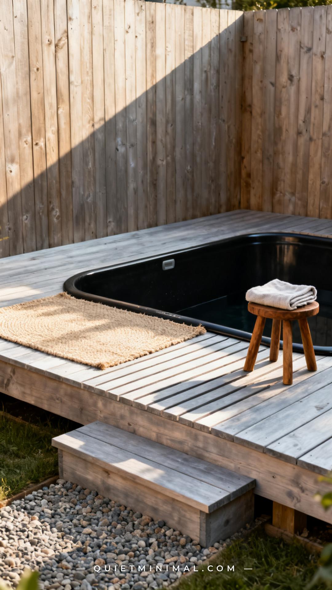 13 Black Stock Tank Pool Ideas for a Minimalist Backyard That Actually ...