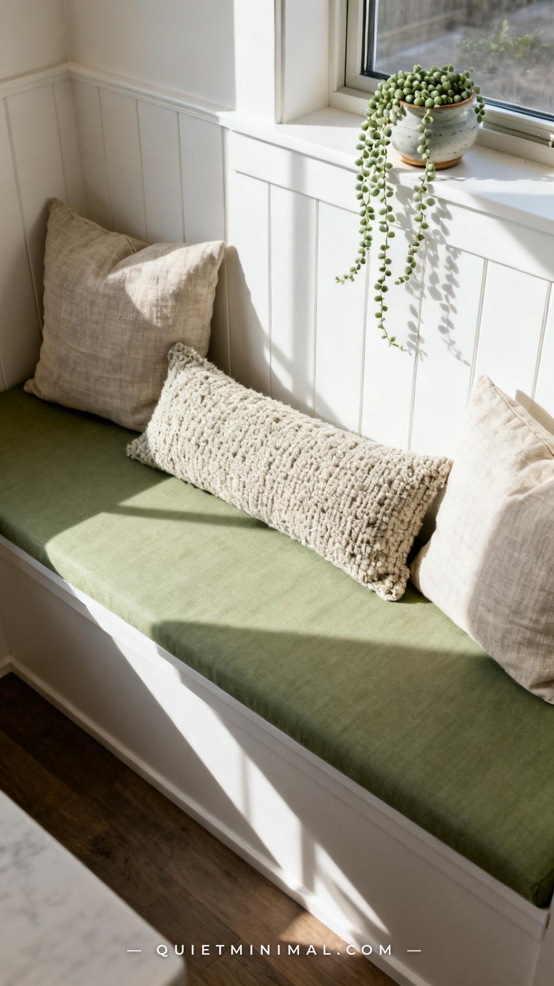 15 Breakfast Nook Decor Ideas With Throw Pillows, Curtains, and ...