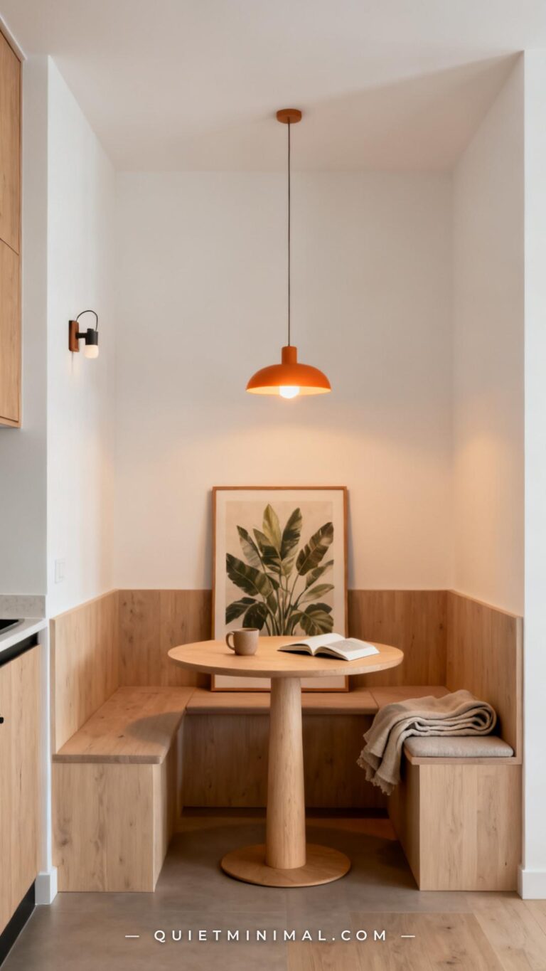 11 Breakfast Nook Ideas for a Kitchen Corner With No Natural Window ...