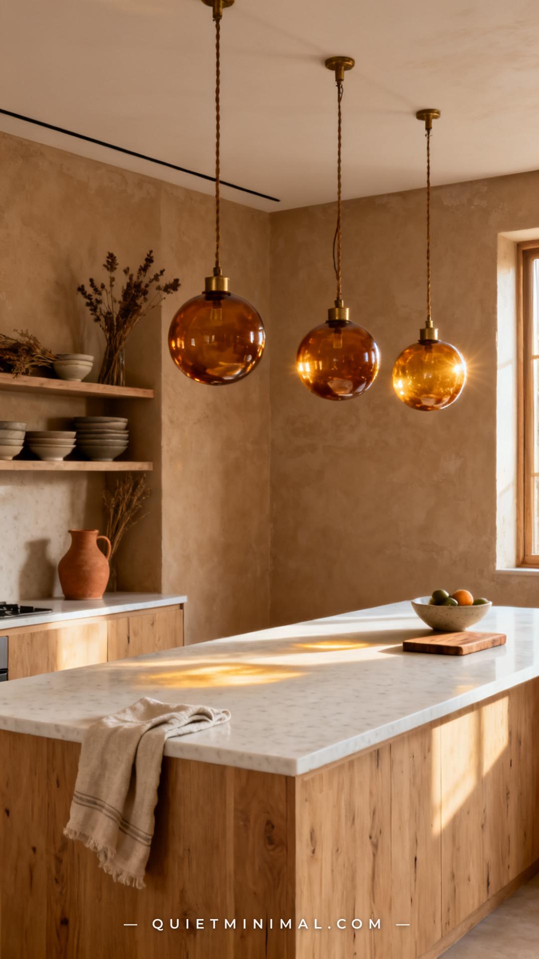 10 Globe Pendant Kitchen Light Ideas for a Warm, Earthy Cooking Space ...