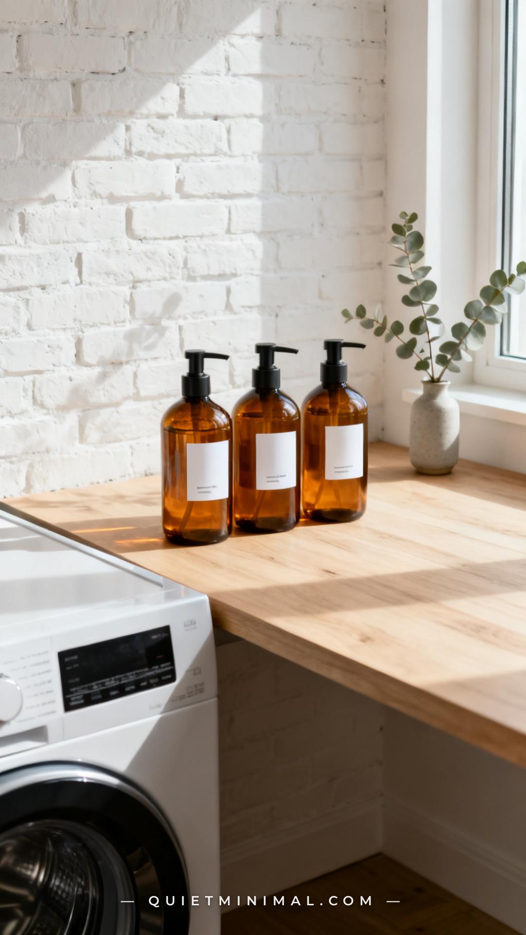 11 Laundry Detergent Storage Ideas in Glass Dispensers and Labeled ...