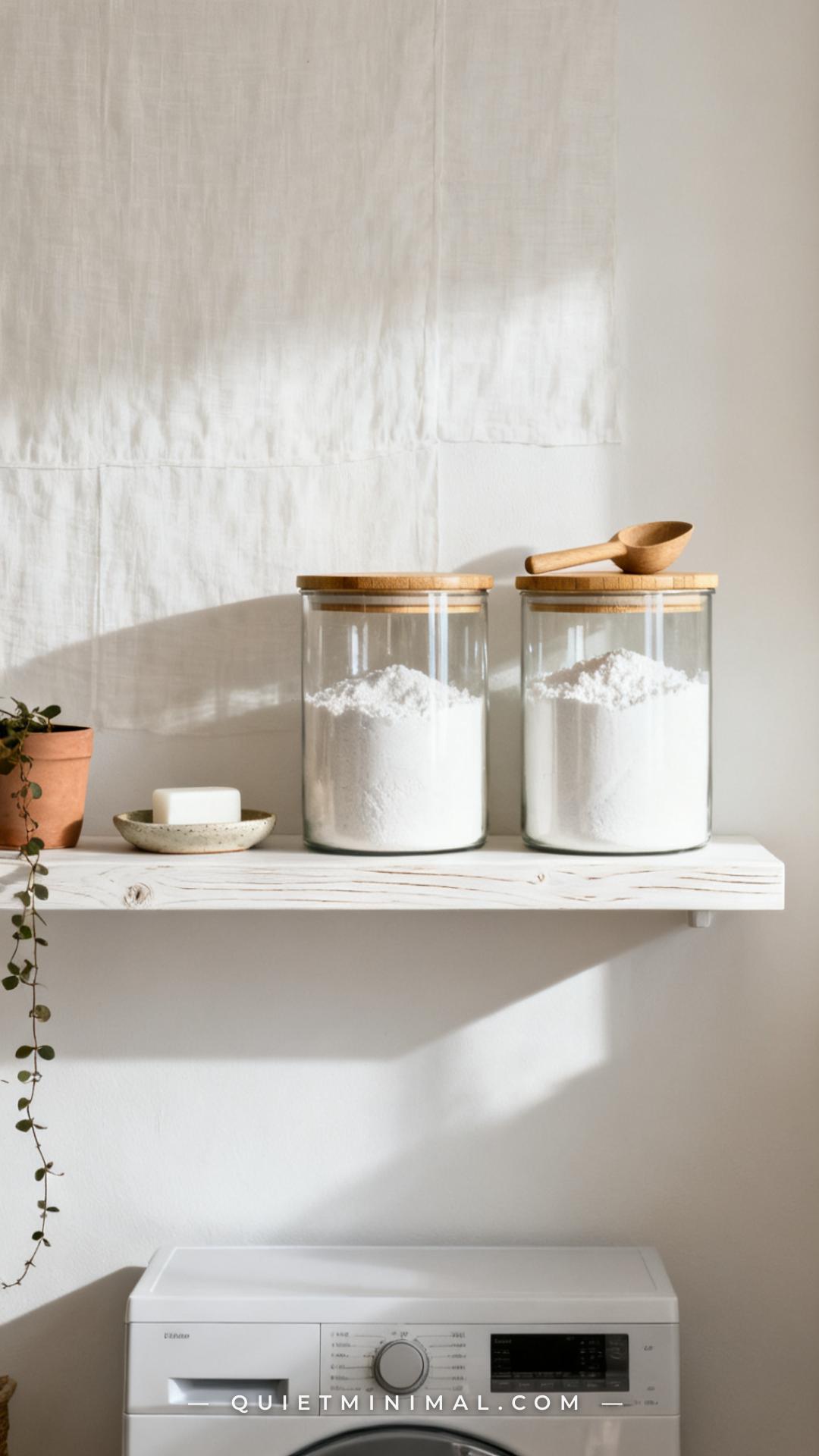 11 Laundry Detergent Storage Ideas in Glass Dispensers and Labeled ...